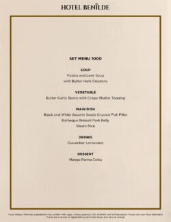 DEBUT-CELEBRATION-WEDDING-PACKAGES-MENU | Hotel Benilde Maison De La ...